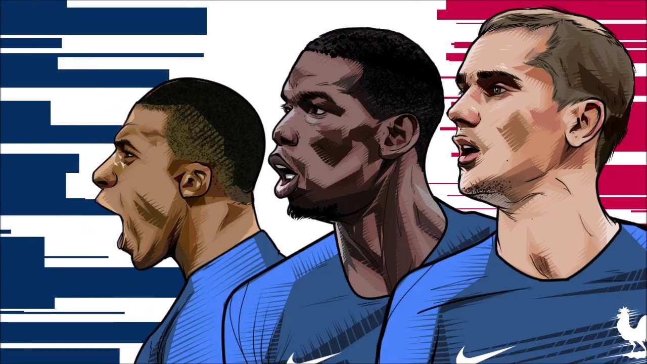 ArtStation - Allez Les Bleus animation