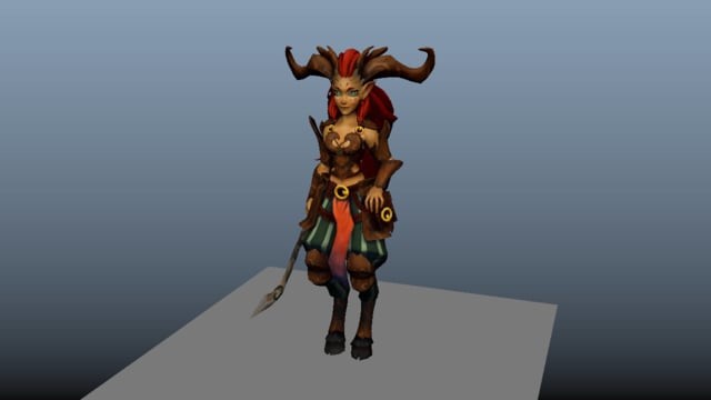 ArtStation - Faun - Idle Animation