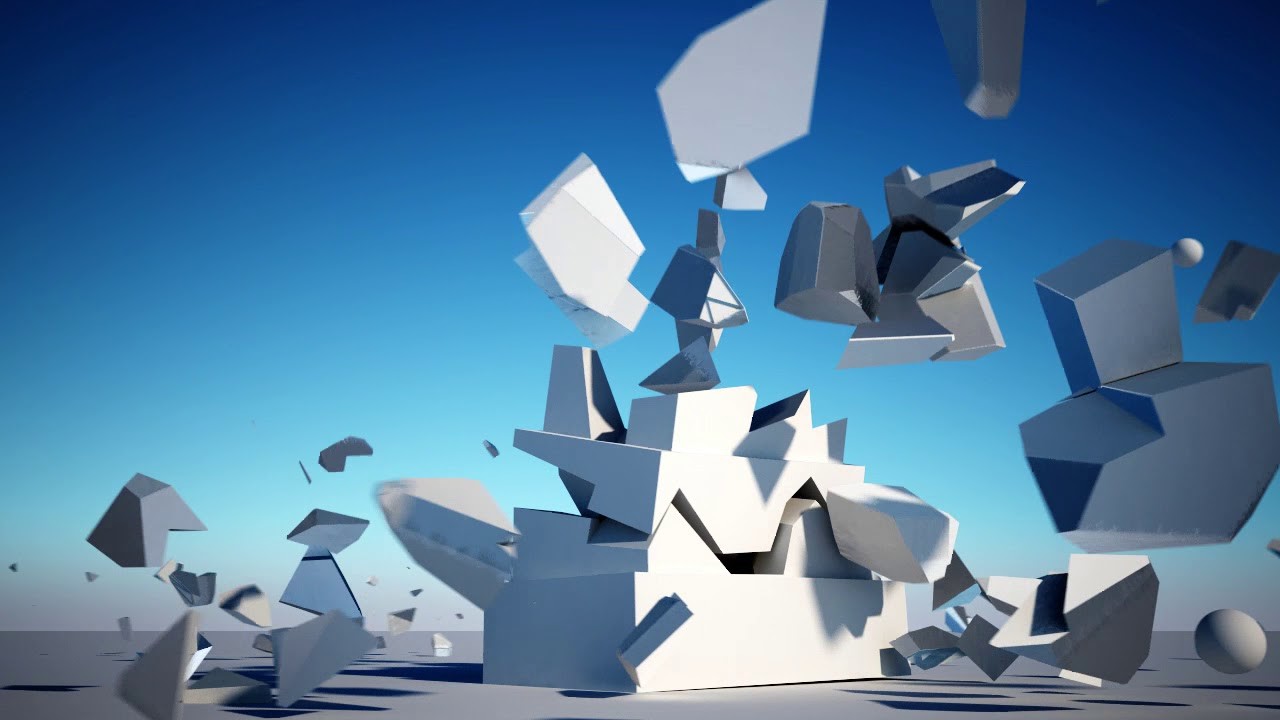 ArtStation - Maya Vray | Bullet Physics simulation