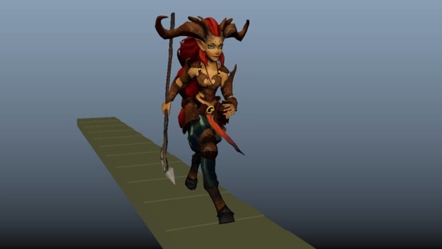 ArtStation - Faun - Run Animation