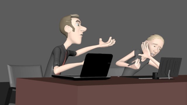 ArtStation - My Two Person Dialogue With LipSync High Res Playblast Render