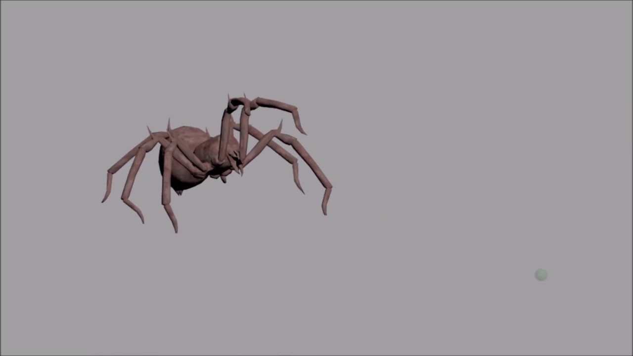 ArtStation - Spider attack animation