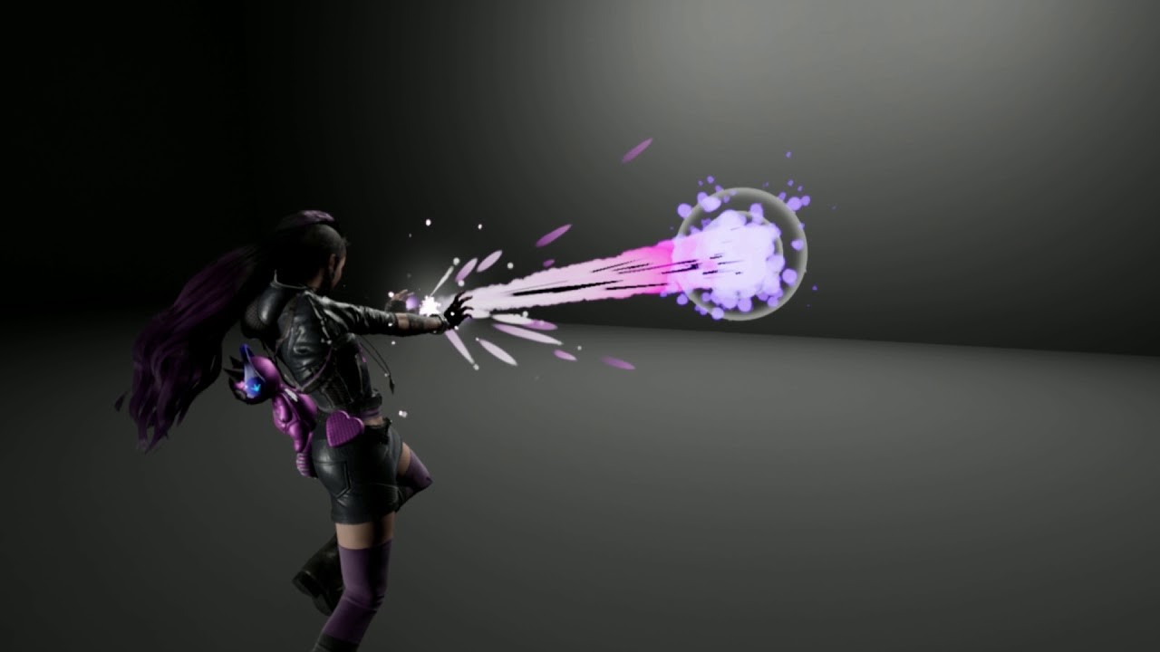 ArtStation - VFX - Cartoony Beam Attack