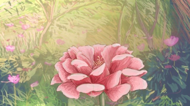 ArtStation - Peony 2D animation fragment