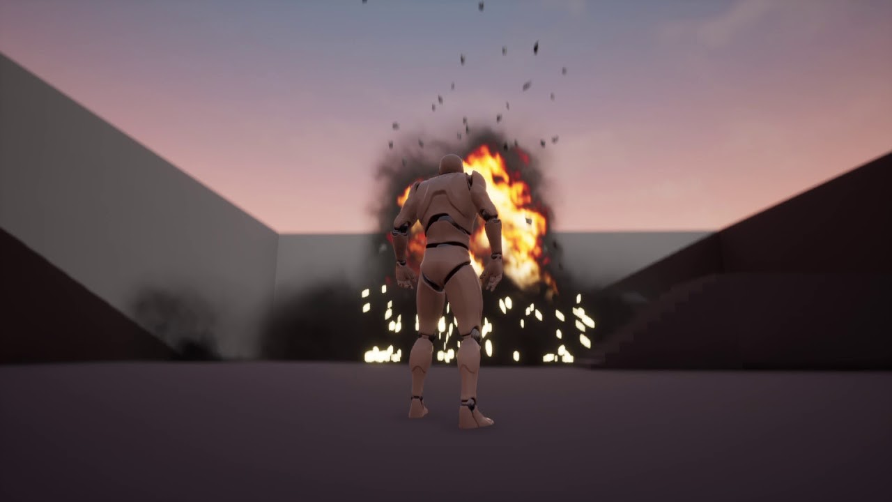 ArtStation - Explosion FX in Unreal engine