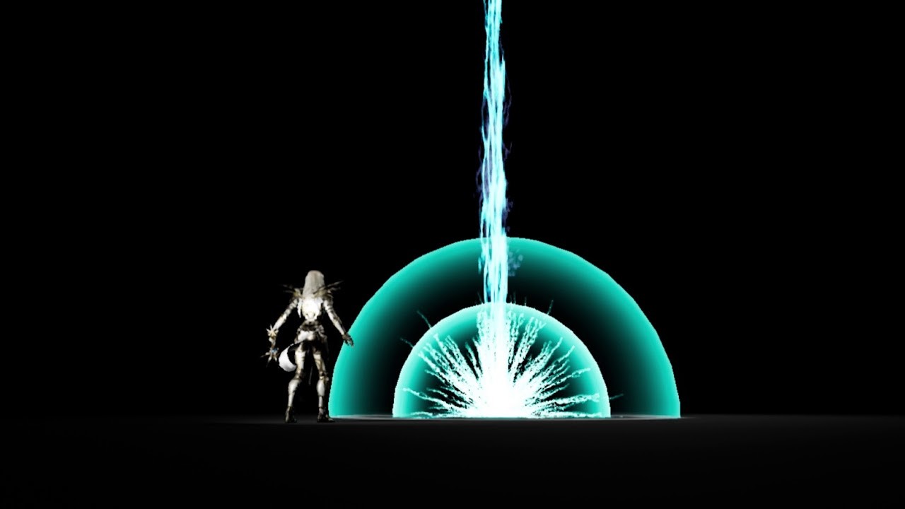 ArtStation - VFX - Electric Explosion (UE4)