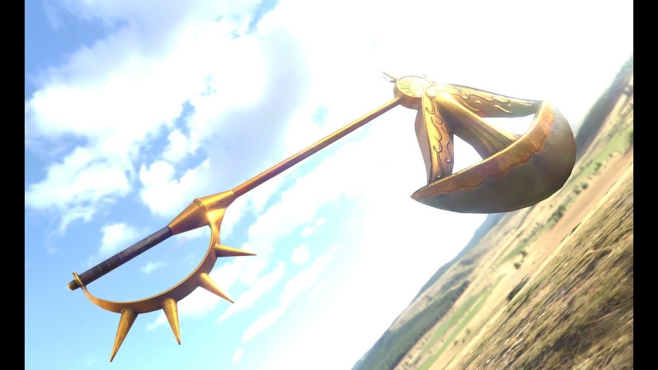 ArtStation - The Divine Axe Rhitta, Lord Escanor’s weapon