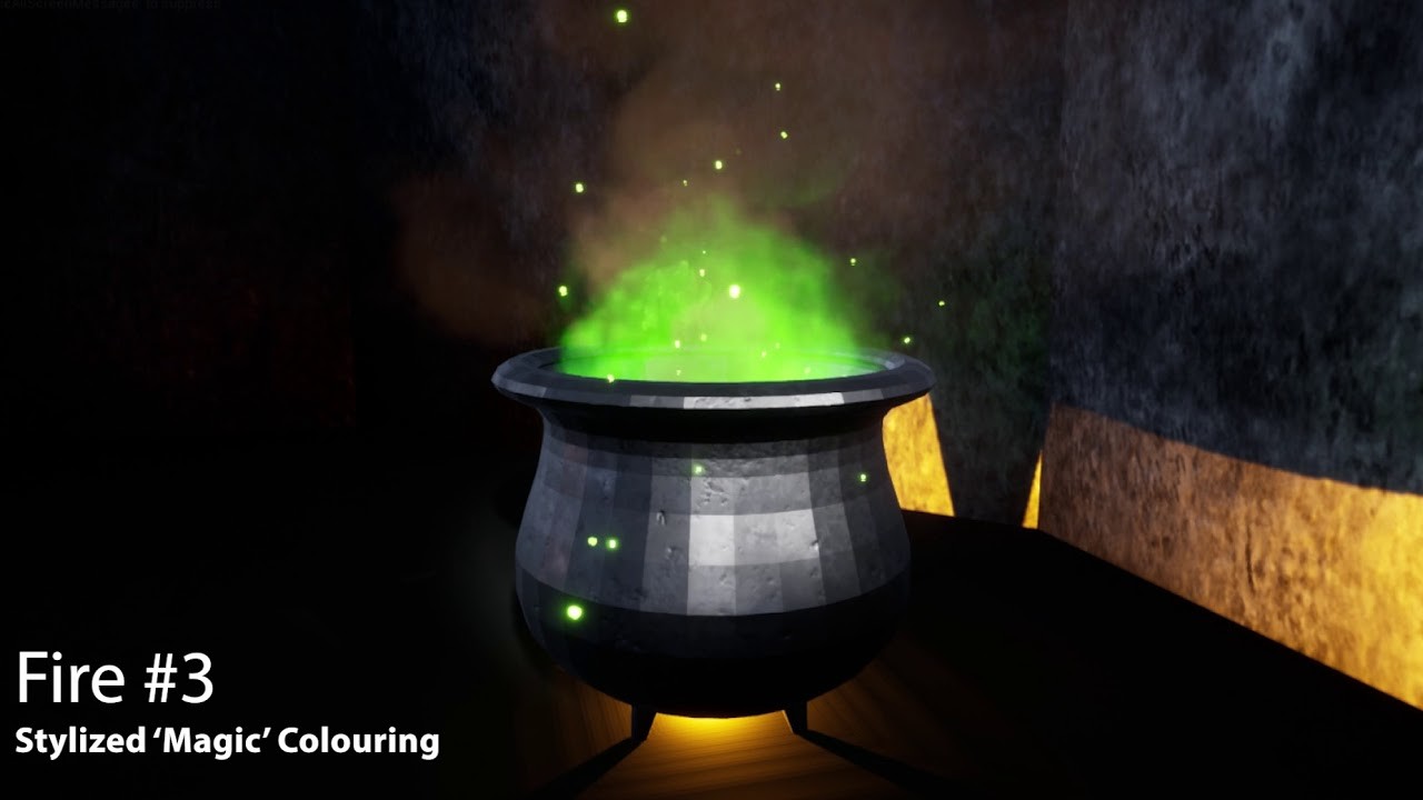 ArtStation - VFX - Fire (Magic) UE4