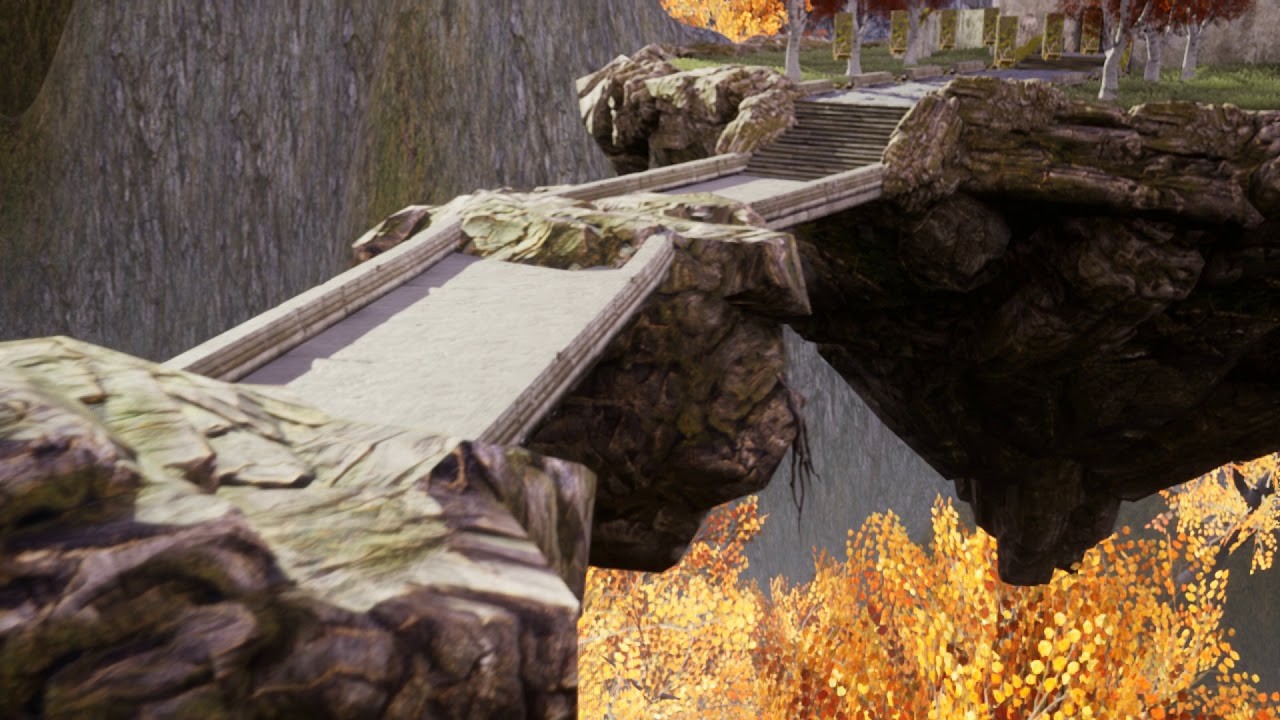 ArtStation - Floating Mage Tower (2nd environment in UE4, all free assets)