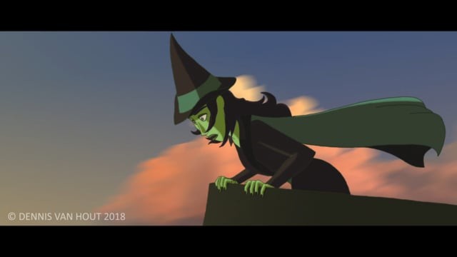 ArtStation - Wicked 2D animated camera rotation