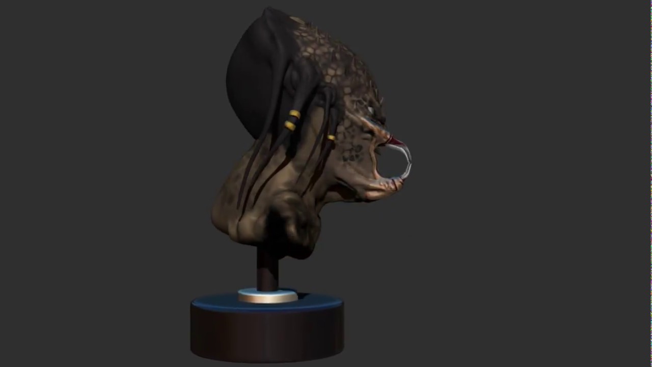 ArtStation - Predator bust