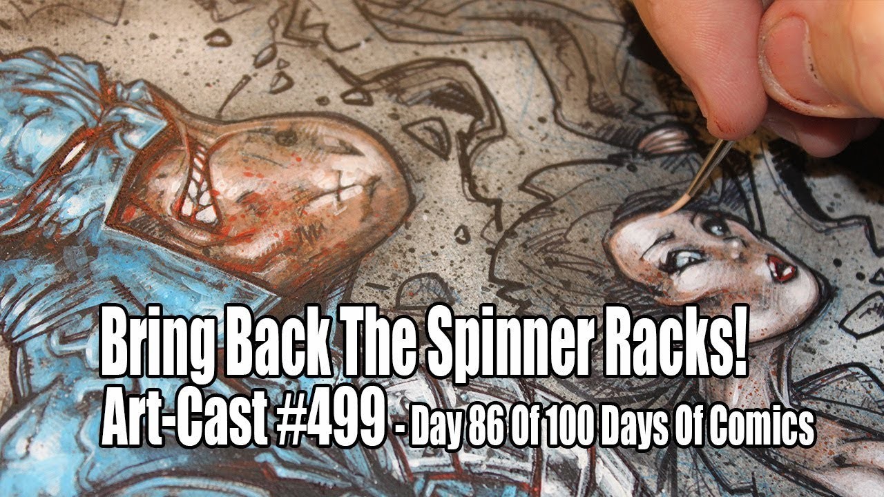 ArtStation - Day 86 / Bring Back The Comics Spinner Racks!