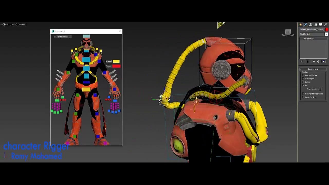 ArtStation - Laheeb Biped Rigging