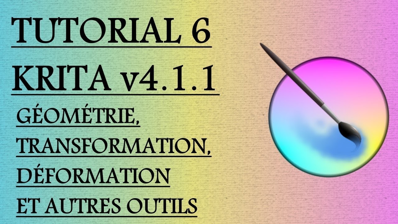 ArtStation - Krita Video Tutorial 6 (subt. in 7 languages) - Géométrie ...