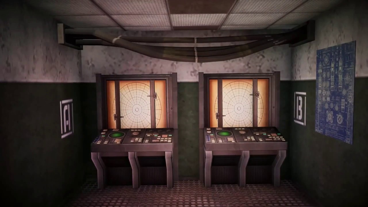 ArtStation - Russian satellite control room