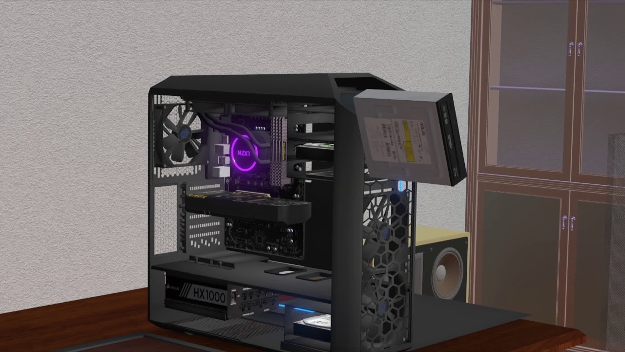 ArtStation - PC Components - animation (first time)