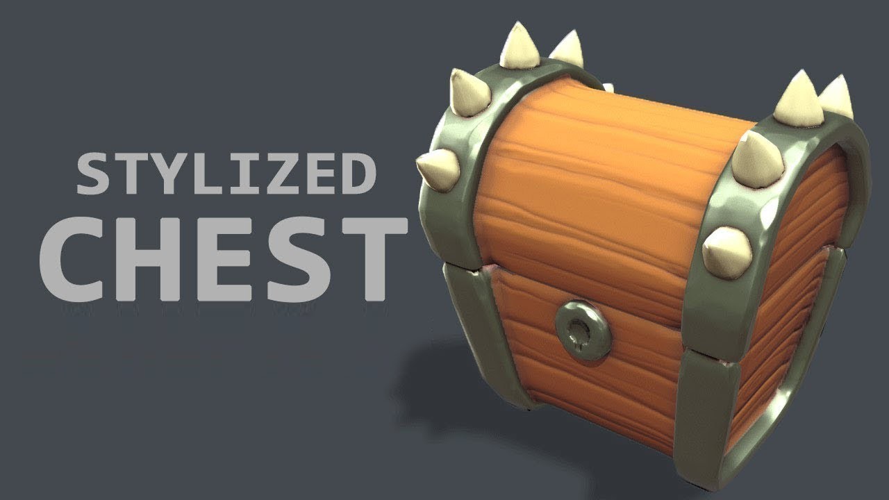 ArtStation - Stylized Treasure Chest