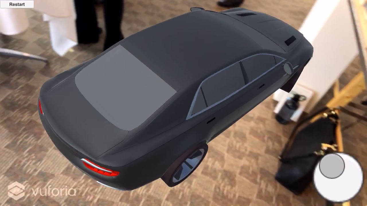 ArtStation - Augmented Reality (AR) Game Design - Car Simulation