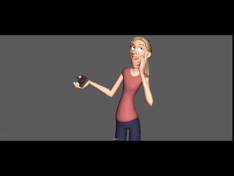 ArtStation - 3D Acting Animation Practice_01