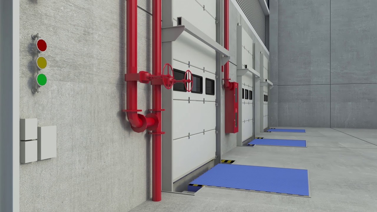 ArtStation - Mechanical Loading Dock Animation