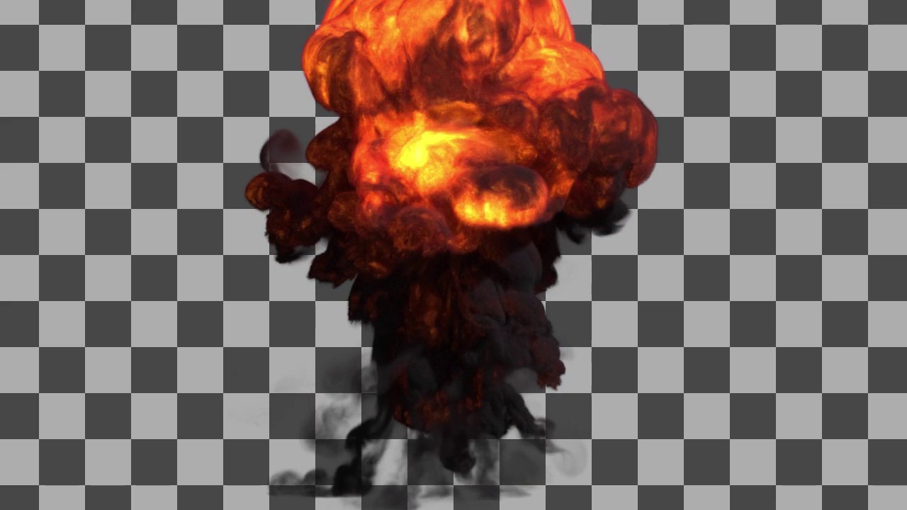 ArtStation - HOUDINI Pyro shader explosion