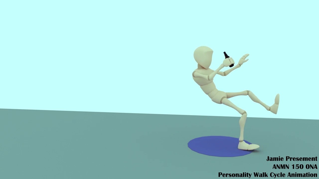 ArtStation - Drunk Stumble Animation