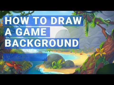 ArtStation - Video: How to Draw a Game Background