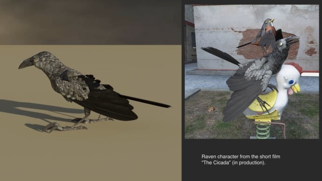 ArtStation - Rigged Raven