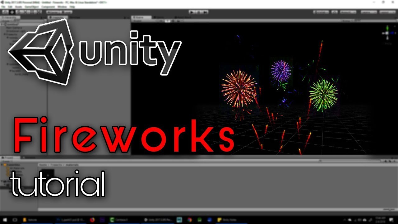 ArtStation - Unity Fireworks Tutorials