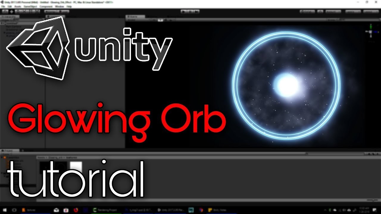 ArtStation - Unity Glowing Orb Effect Tutoria