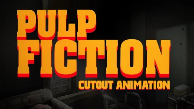 ArtStation - Pulp Fiction - Cutout Animation