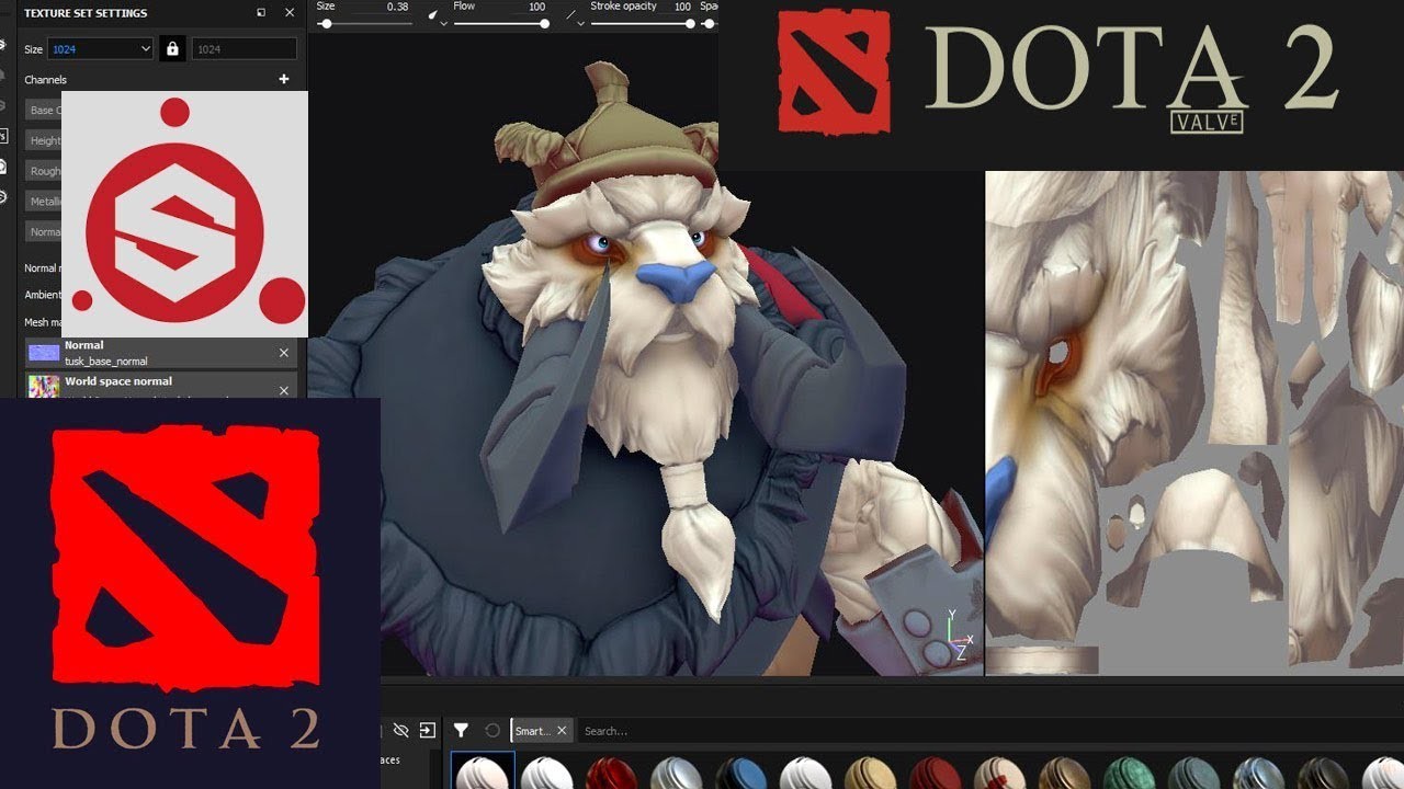 ArtStation - Stylized Material Tutorial - Dota 2