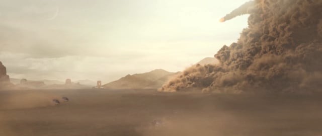 ArtStation - Sandstorm on Mars