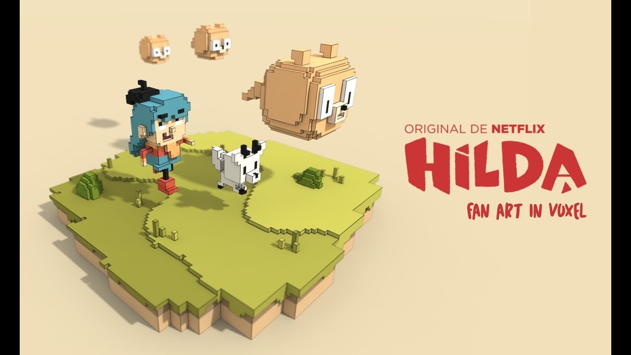 ArtStation - Hilda Netflix series - fan art