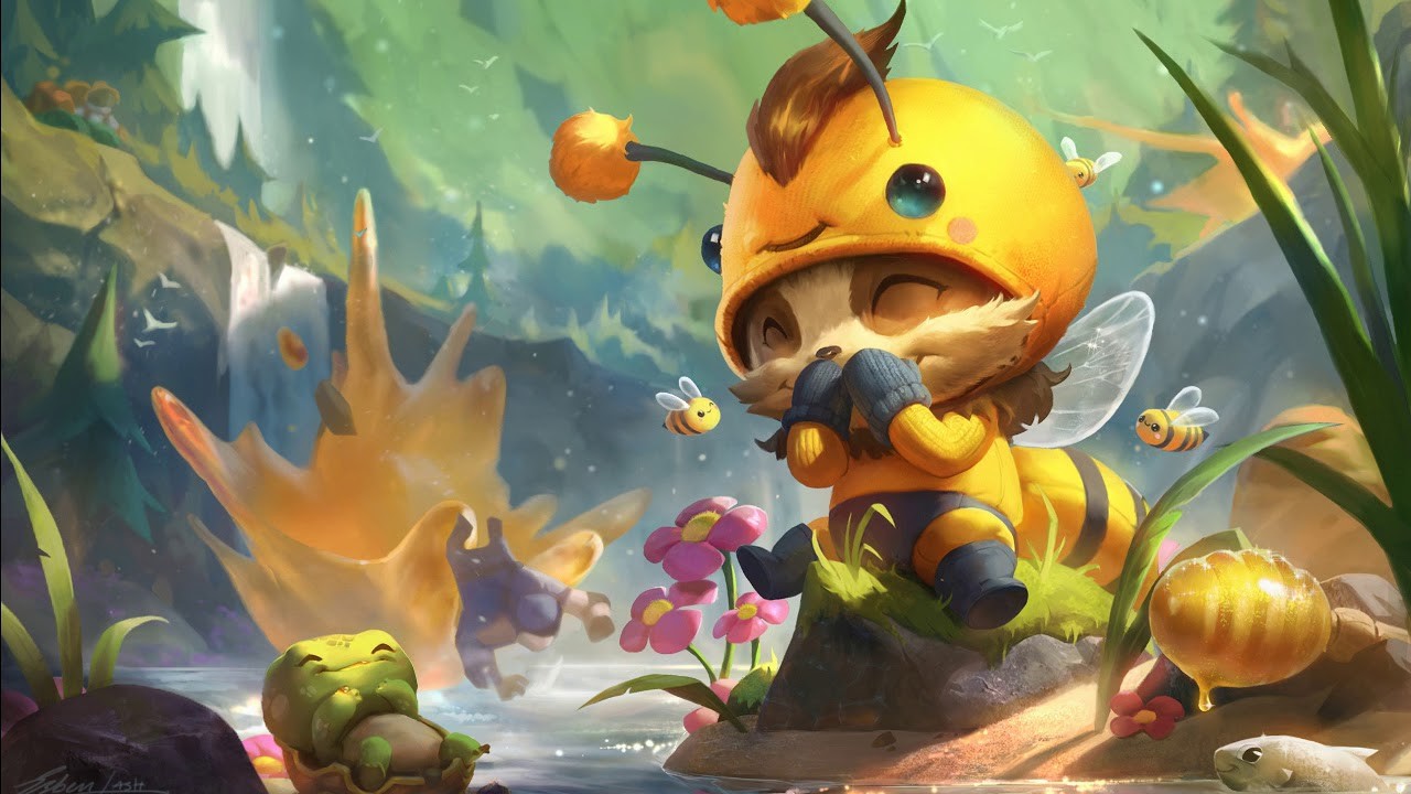 ArtStation - spine 2d animation Beemo - League of Legends