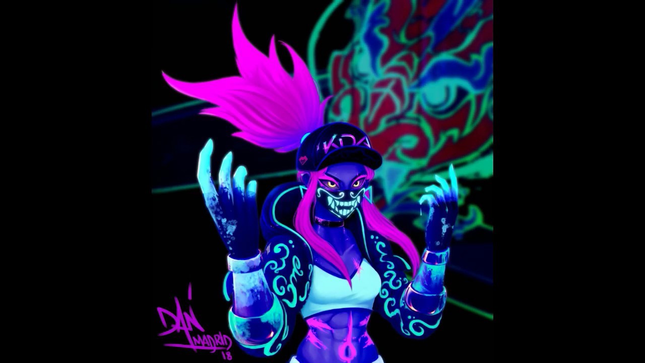 ArtStation - Akali