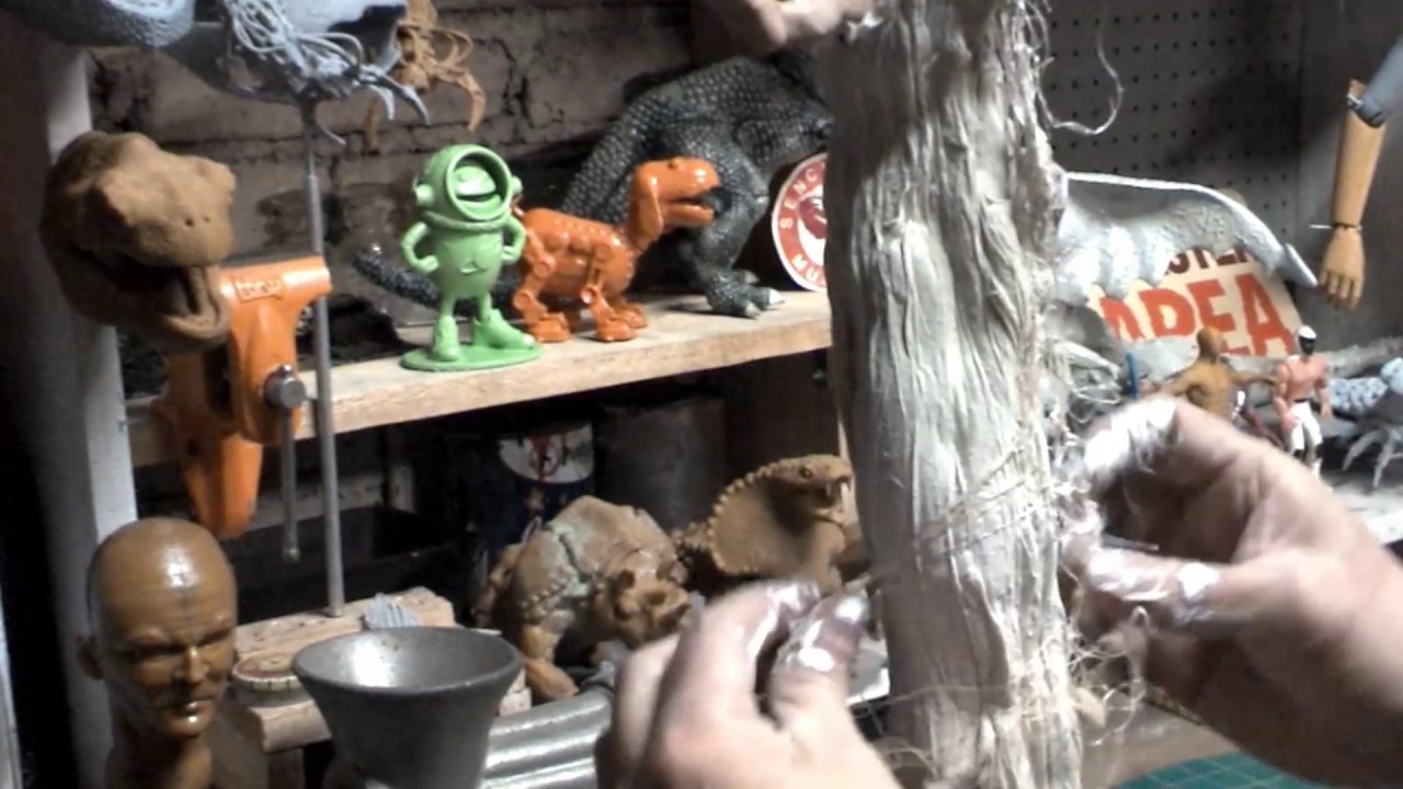 ArtStation - Miniature tree prop-making