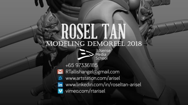 ArtStation - Rosel 3D Modelling Demo Reel 2018