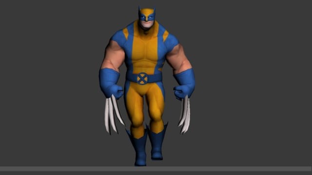ArtStation - Wolverine walk cycle