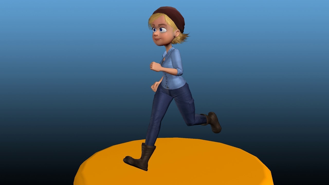 ArtStation - 3D Run Cycle