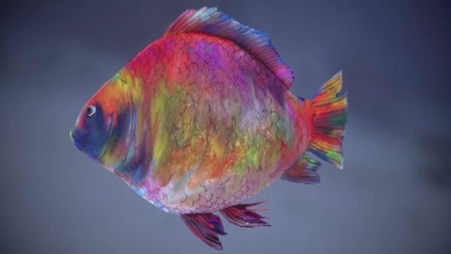ArtStation - Painted Fish