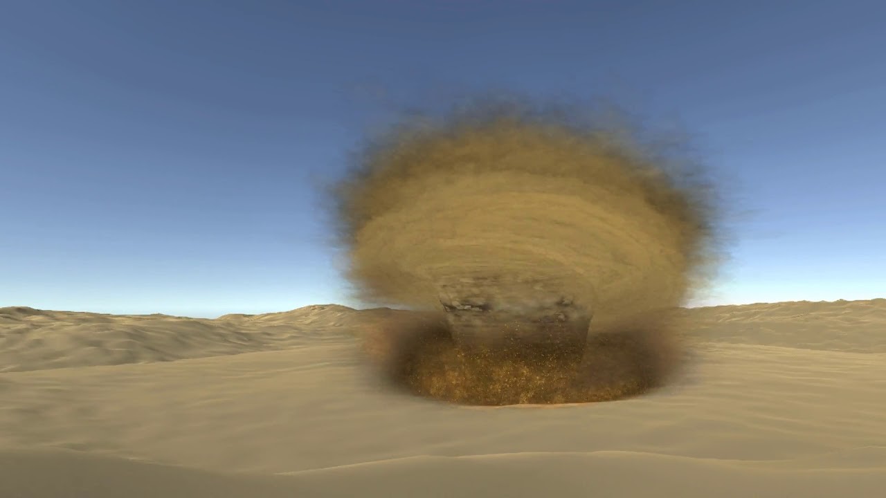 ArtStation - Sandstorm Tornado Effect Update