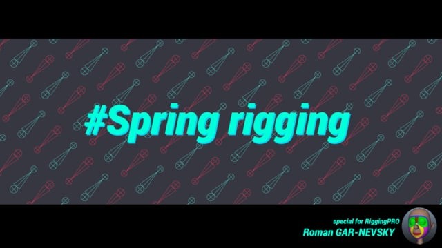 ArtStation - Spring rigging