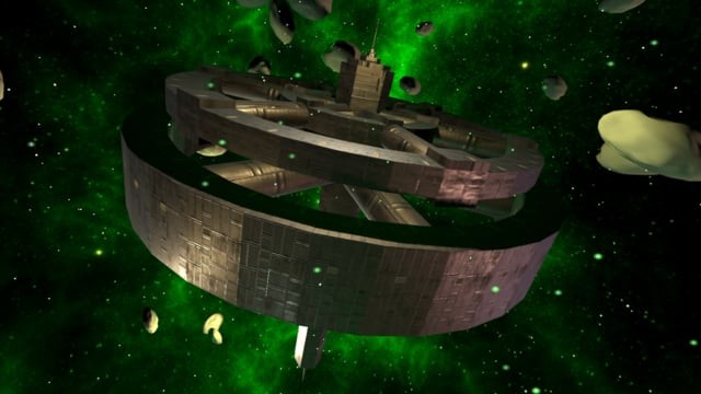 ArtStation - Low Poly Space Station