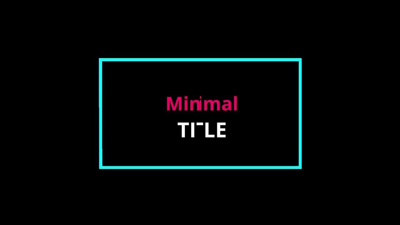 ArtStation - Minimal motion graphics