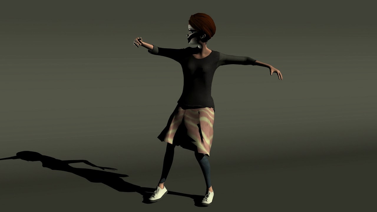 ArtStation - nCloth Simulation Using xGen