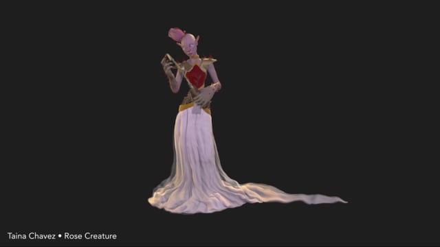 ArtStation - Rose Creature