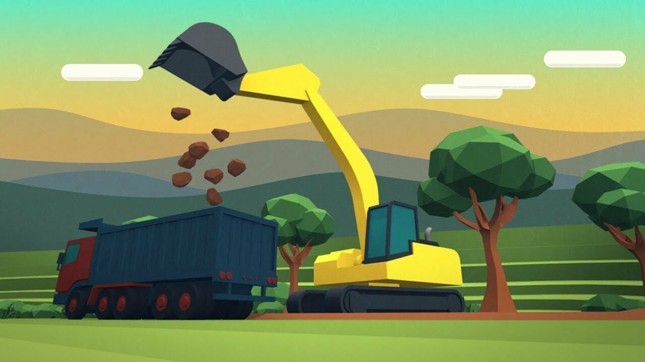 ArtStation - Dig In: An Excavator Game