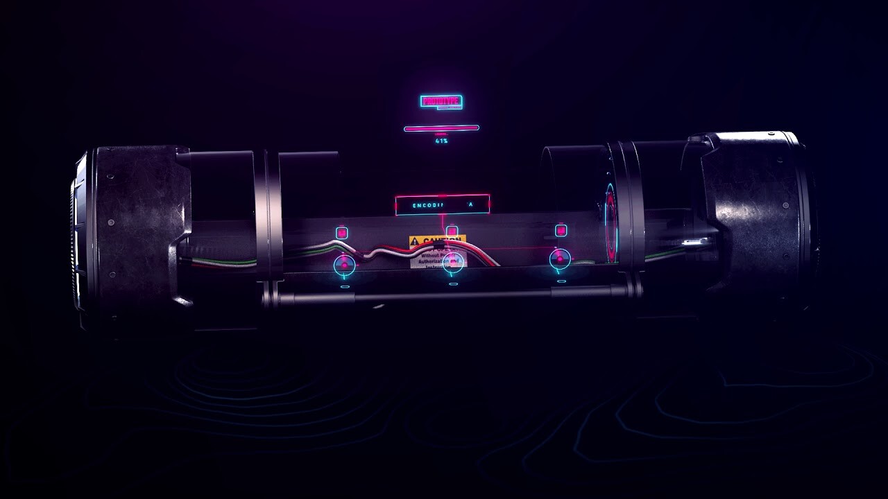 ArtStation - Scifi Symbiote Tube