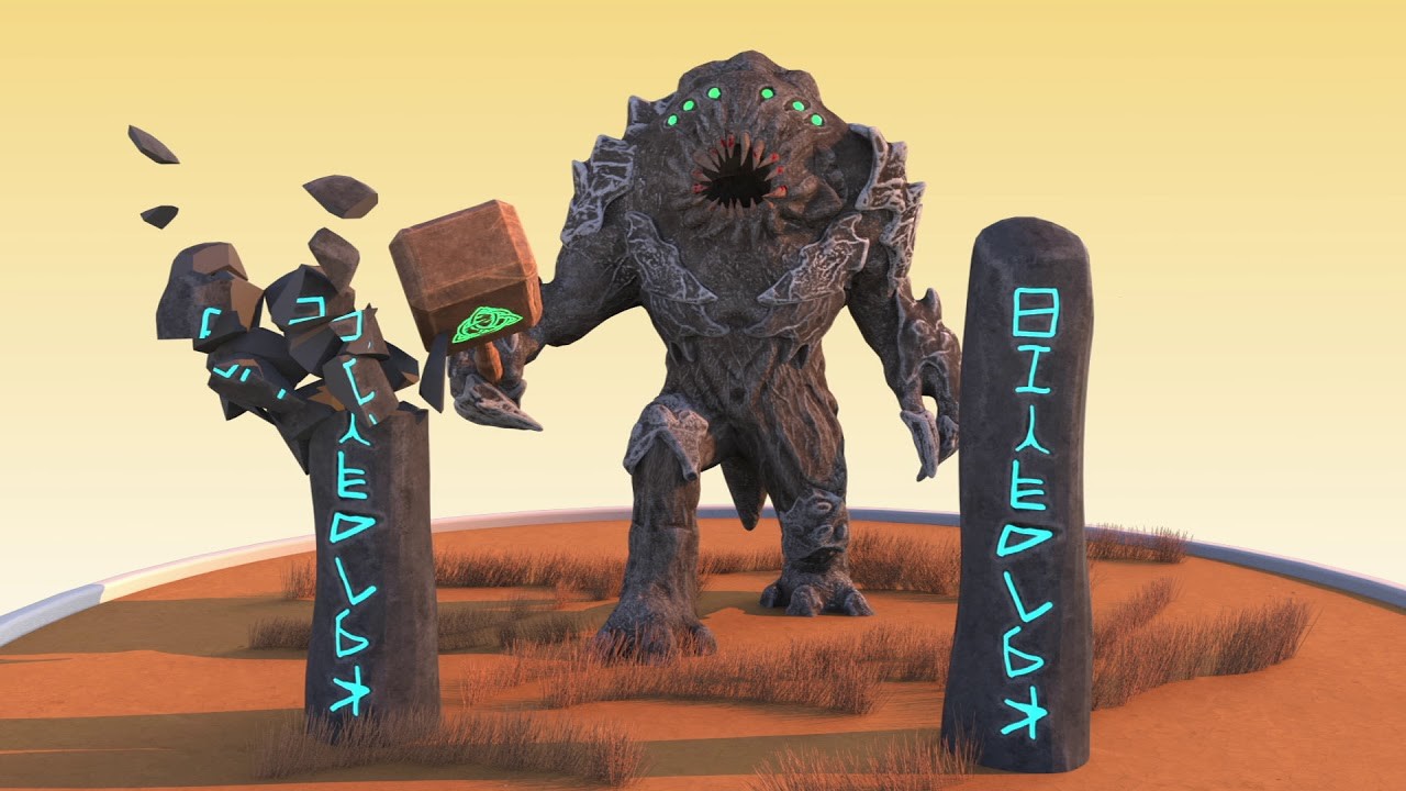 ArtStation - Stone Creature